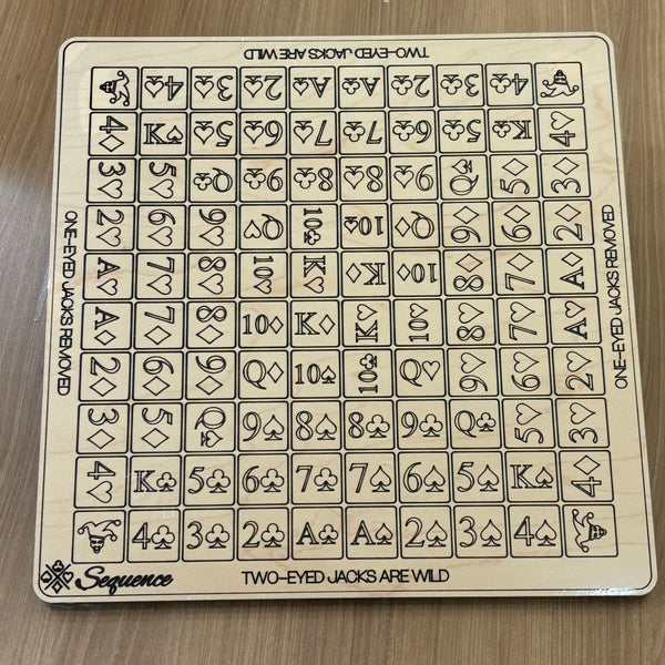 Sequence board game – handmadesaskyxe