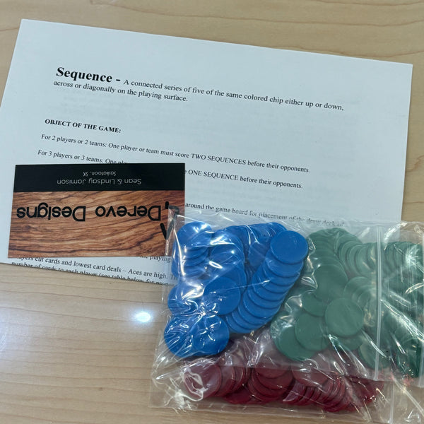 Sequence board game – handmadesaskyxe