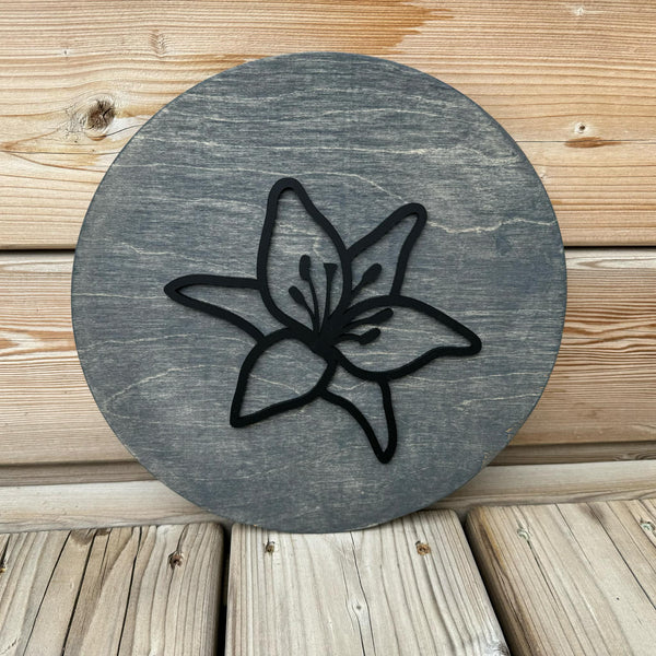 10" 3D Round Signs – handmadesaskyxe
